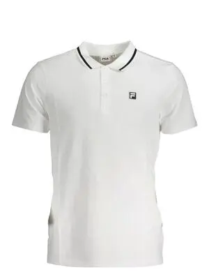 FILA Logo-patch Polo Shirt - White