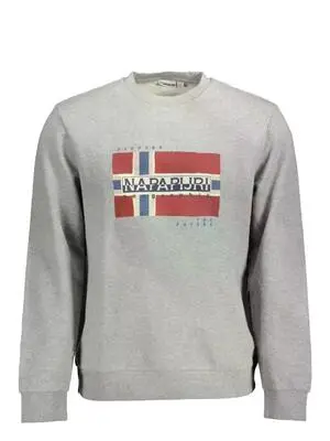 NAPAPIJRI Flag-print Sweater - Grey