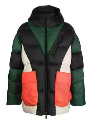 Dsquared2 Colour-block Panelled Padded Jacket - Black