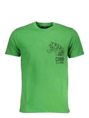 Roberto Cavalli Tiger-print T-shirt - Green