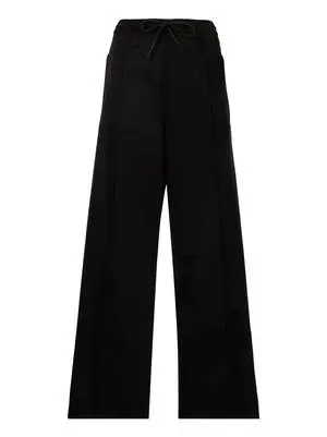 Marni Virgin-wool Wide-leg Trousers - Black
