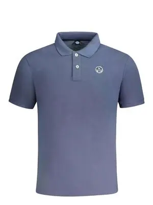 NORTH SAILS Logo-patch Polo Shirt - Blue