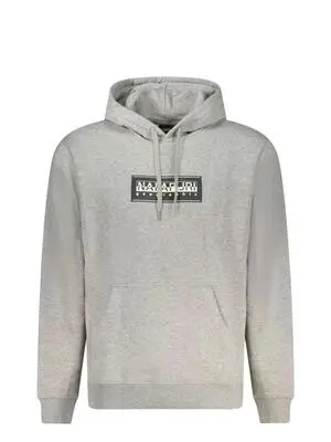 NAPAPIJRI Box-logo Hoodie - Grey