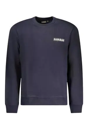 NAPAPIJRI Logo-print Crew-neck Sweater - Blue