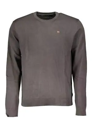 NAPAPIJRI Logo-patch Cotton Sweater - Grey
