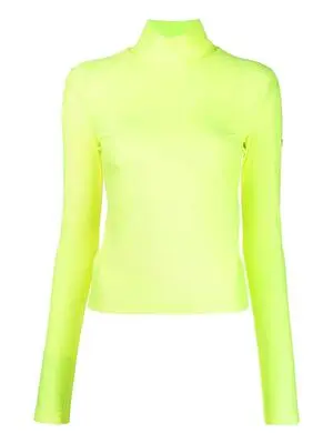 DIESEL® High Collar T-shirt - Yellow