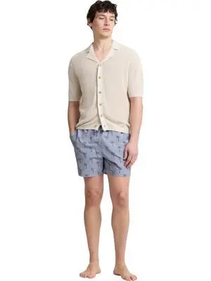 ONIA Silk Linen Camp Shirt