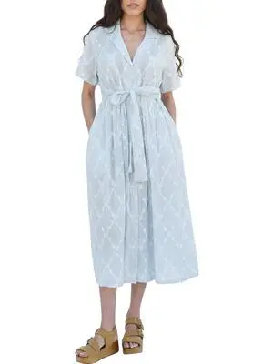Ace & Jig Sabine Button-Front Midi Dress Sonnet