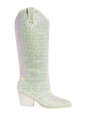 SPARKL Delilah Boot - White