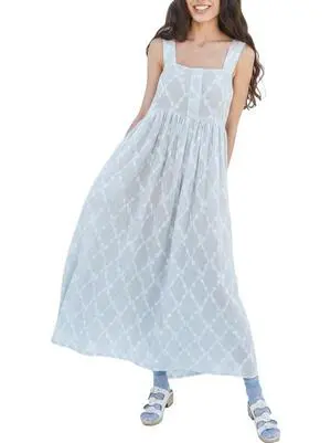Ace & Jig Gabby Button-up Ankle Length Dress - Sonnet