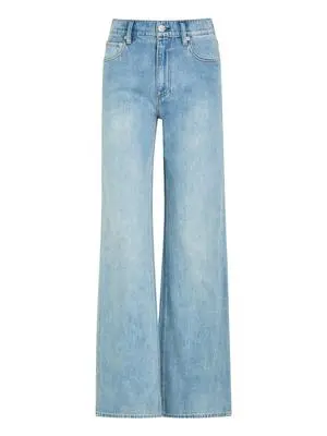 Alice + Olivia Wide-leg Denim Jeans - Blue