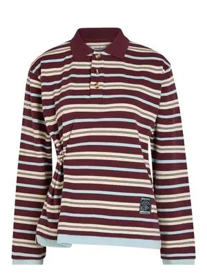 DAMSON MADDER Layered Striped Rugby Top - Multicoloured