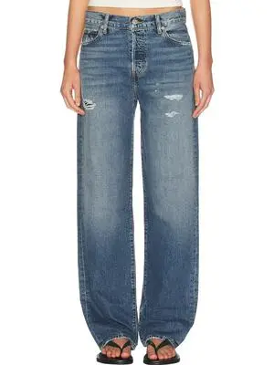 Eterne Saint Boyfriend Straight Leg - Medium Indigo