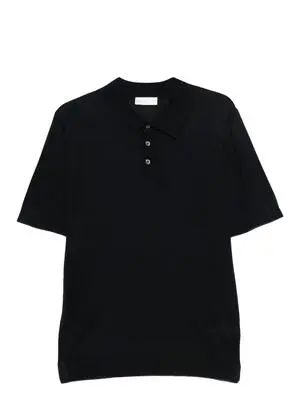 ROBERTO COLLINA Short-sleeve Polo Shirt - Blue