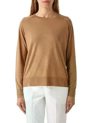 Herno Raglan Sleeve T-shirt With Button Detailing - Neutrals
