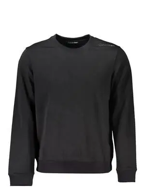 Calvin Klein Logo-Print Sweater Black