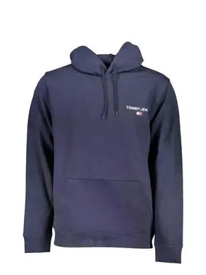 Tommy Hilfiger Logo-Print Hoodie Blue