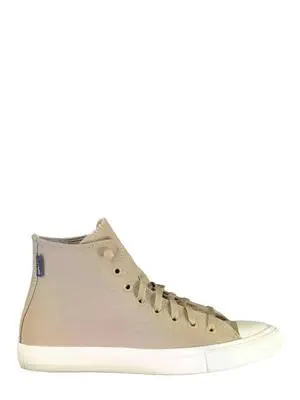 CONVERSE Chuck Taylor High-Top Leather Sneakers Neutrals