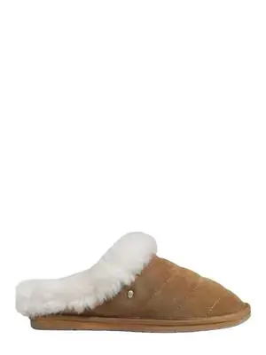 EMU AUSTRALIA Mayberry Quilted Slippers - Brown