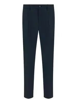 Boggi Milano Drawstring-waist Trousers - Blue