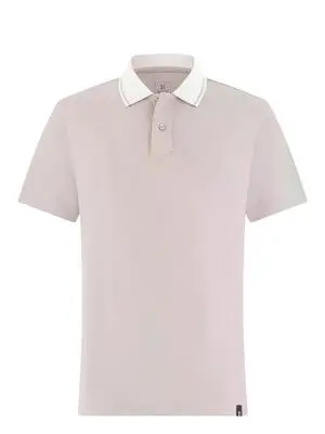 Boggi Milano S-cafè® Piqué Polo Shirt - Neutrals