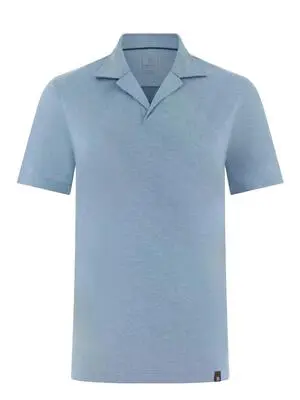 Boggi Milano Piping-detail Polo T-shirt - Blue