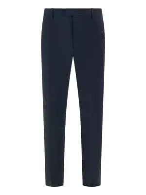 Boggi Milano Rory B Tech Seersucker Trousers - Blue