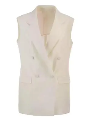 Tagliatore Double-Breasted Waistcoat Neutrals
