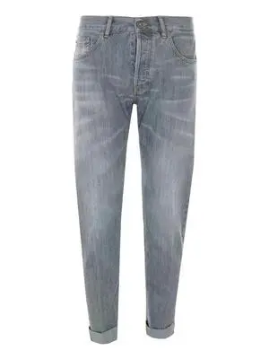 DONDUP Icon Cuffed-hem Jeans - Grey
