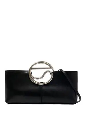 Coperni Leather Clutch Black