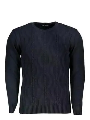U.S. Grand Cable-knit Sweater - Blue