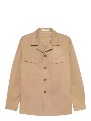 Tagliatore Button-up Field Jacket - Brown