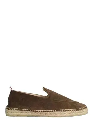 MC2 SAINT BARTH Armand Suede Espadrilles Brown
