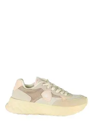 BLAUER. Mesh-panelled Sneakers - Neutrals