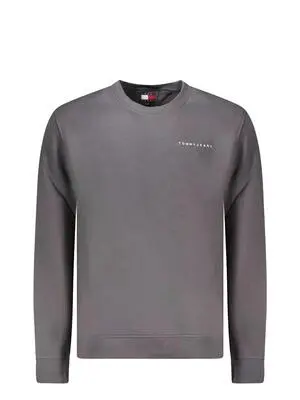 Tommy Hilfiger Logo-print Crew-neck Sweatshirt - Grey