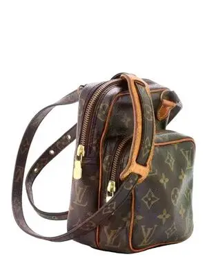LOUIS VUITTON Amazone Monogram Canvas Mini Crossbody Bag - Brown