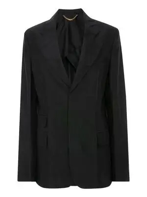 Victoria Beckham Single-breasted Blazer - Black