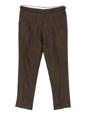 BRIGLIA 1949 Side-adjusters Trousers - Brown