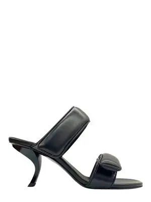 GIABORGHINI Fumiko Padded Sandals - Black