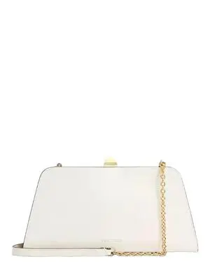 COCCINELLE Logo-appliqué Shoulder Bag - Neutrals