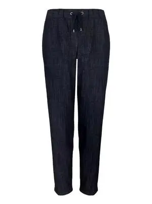 Lorena Antoniazzi Drawstring-waistband Jeans - Blue