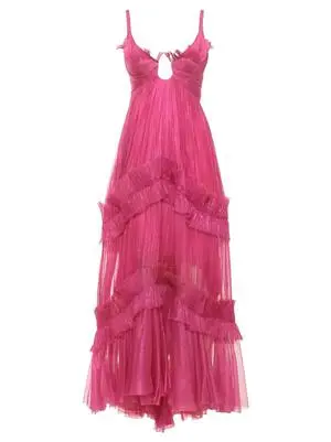 MARIA LUCIA HOHAN Matea Maxi Dress - Pink