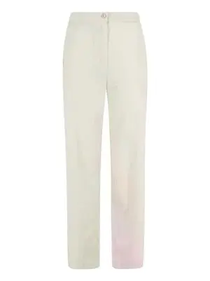 DEPARTMENT 5 Elasticated-waist Buttoned Trousers - Neutrals