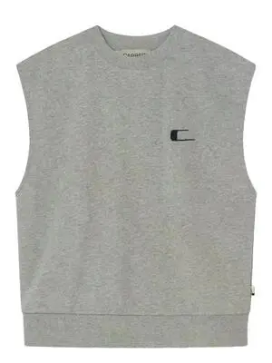 Carrera Eyewear Logo-embroidered Sleeveless Vest - Grey