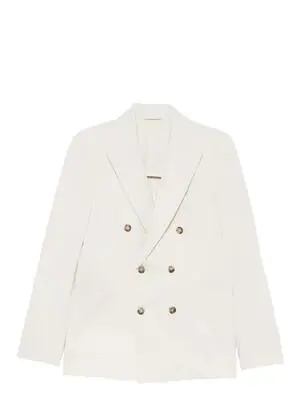 CIRCOLO 1901 Double-breasted Peak-lapels Blazer - Neutrals