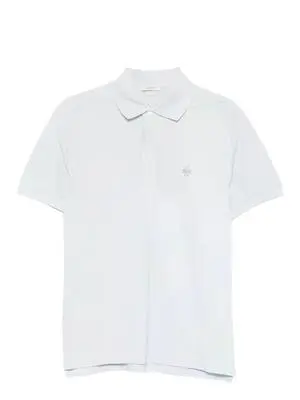 Jacob Cohen Logo-embroidered Piqué Polo Shirt - Blue