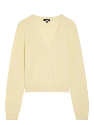 Paige Cashmere Cardigan - Yellow