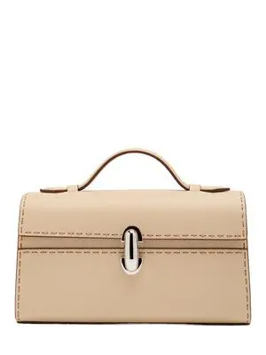 SAVETTE Symmetry Grained Leather Pochette