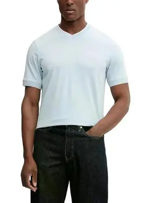 Karl Lagerfeld V-neck T-shirt - Blue