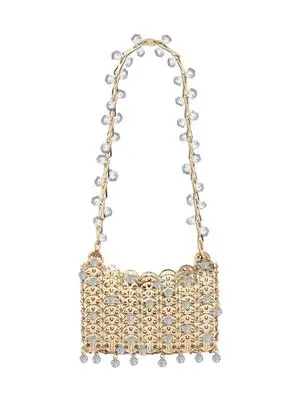 Rabanne 1969 Nano Crystal Embellished Bag - Gold